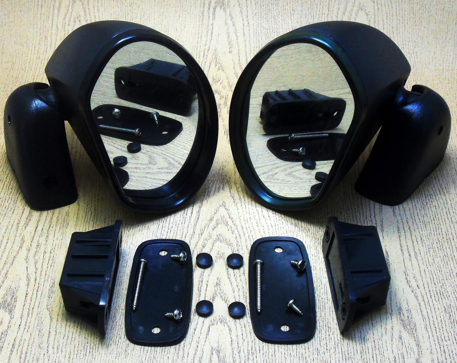 Fits Datsun Fairlady S30 Z 240Z 260Z 280Z 280ZX Pair Black Door Mirror ...