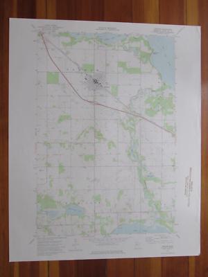 Perham Minnesota 1975 Original Vintage USGS Topo Map | eBay