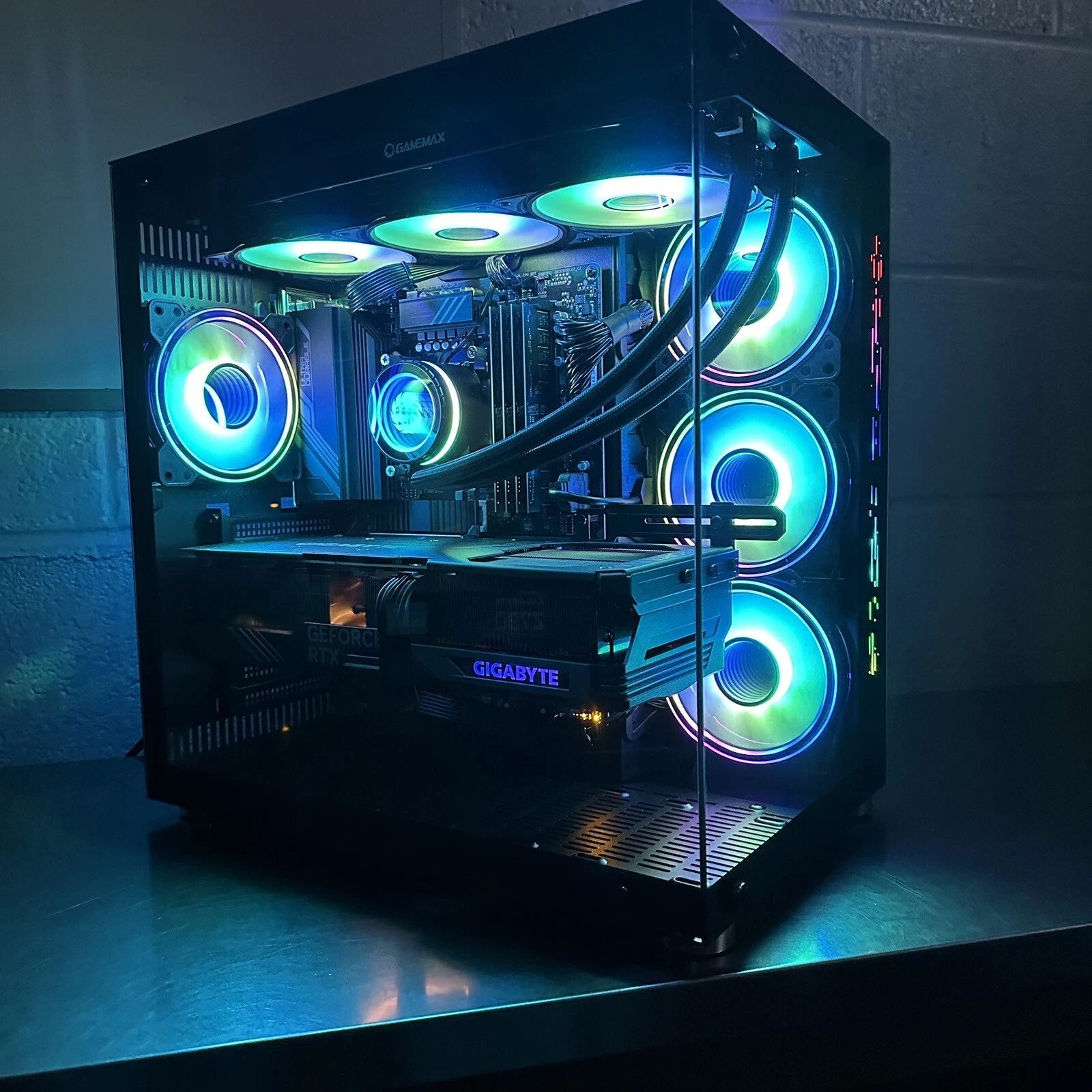 High-Performance Gaming PC: Intel Core Ultra 9 285K, RTX 5090, 6TB M.2 ...