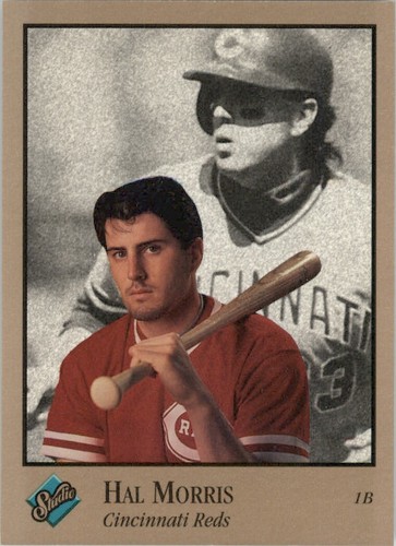 1992 Studio Hal Morris Cincinnati Reds #24 Baseball Card | eBay
