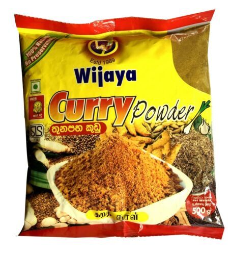 Ceylon spices - Curry powder 500g (17.63oz) from Wijaya spices | eBay