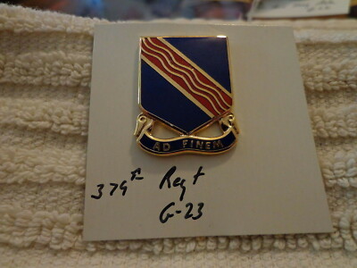 379th Regiment G-23 Unit Crest, DI (DRAW#W9) | eBay