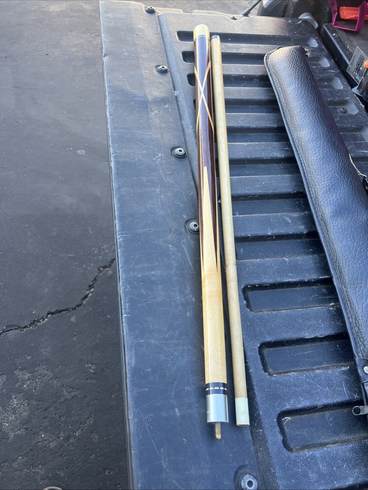 Vintage 4 Point Pool Cue –Maple Shaft L@@k Nice Quality Inlays | eBay