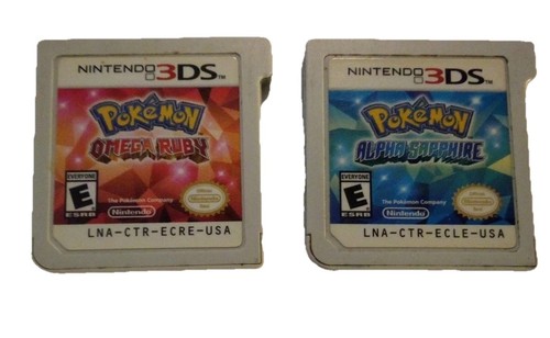 Pokemon Omega Ruby & Alpha Sapphire (Nintendo 3DS, 2014) Tested ...