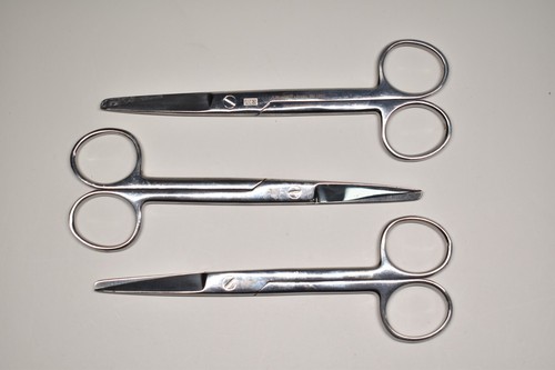 V.Mueller Suture Scissors SU1992, Straight. Sharp/blunt, 5-3/4in - LOT ...