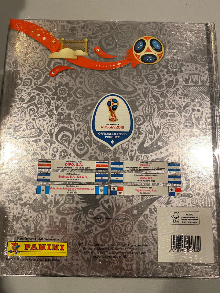 2018 Panini World Cup Sticker Album International - New Sealed | eBay