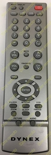 Genuine DYNEX Remote Control for TV DX-LCD19-09 DX-LCD26-09 DXLCD1909 ...