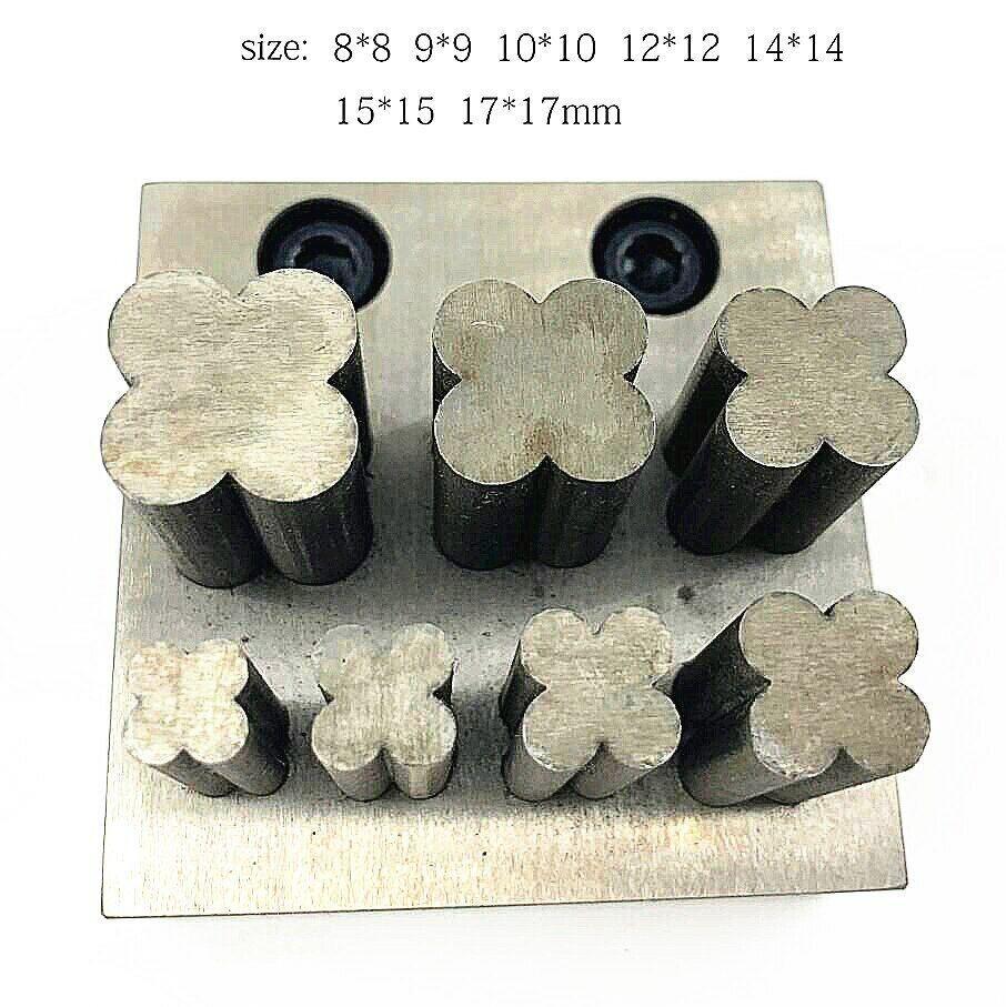 2023 Disc Cutter Punch Set 7 holes Metal mold Cutting Punching jewelry ...