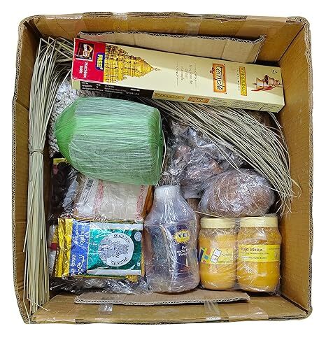 Thambulam Ganapathi Homam Full Kit | A Pack of 50 Items | 100% ...