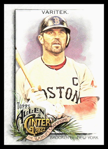 2022 Topps Allen & Ginter 314 Jason Varitek Boston Red Sox SPBaseball ...