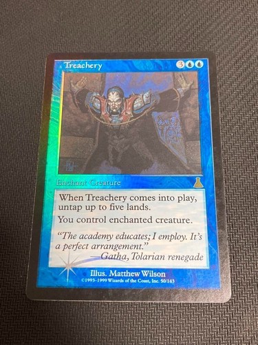MTG Treachery - Urza's Destiny - Foil - ENG - LP | eBay