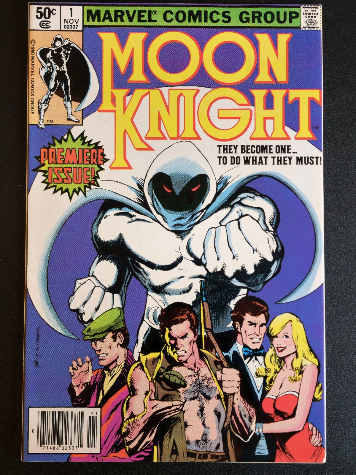 Moon Knight #1 (1980) (NM-/VF+) Moon Knight Origin / 1st appearance of ...
