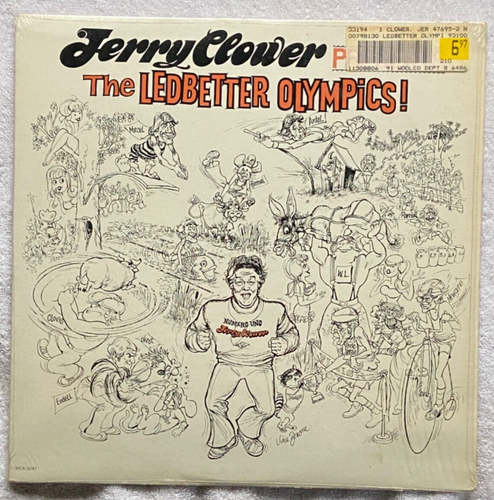 JERRY CLOWER The Ledbetter Olympics MCA 3247 '80 1st Press LIVE BELMONT ...