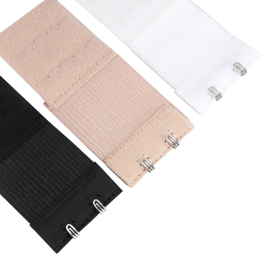 bra extension strap Bra Fastener Extenders Bra Extensions 2 Hook | eBay UK