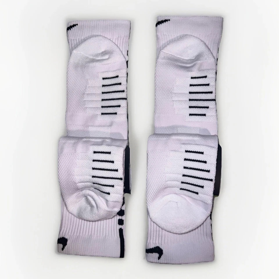 Nike NBA Authentics - Elite Crew Basketball Socks Men 8-12 White | eBay