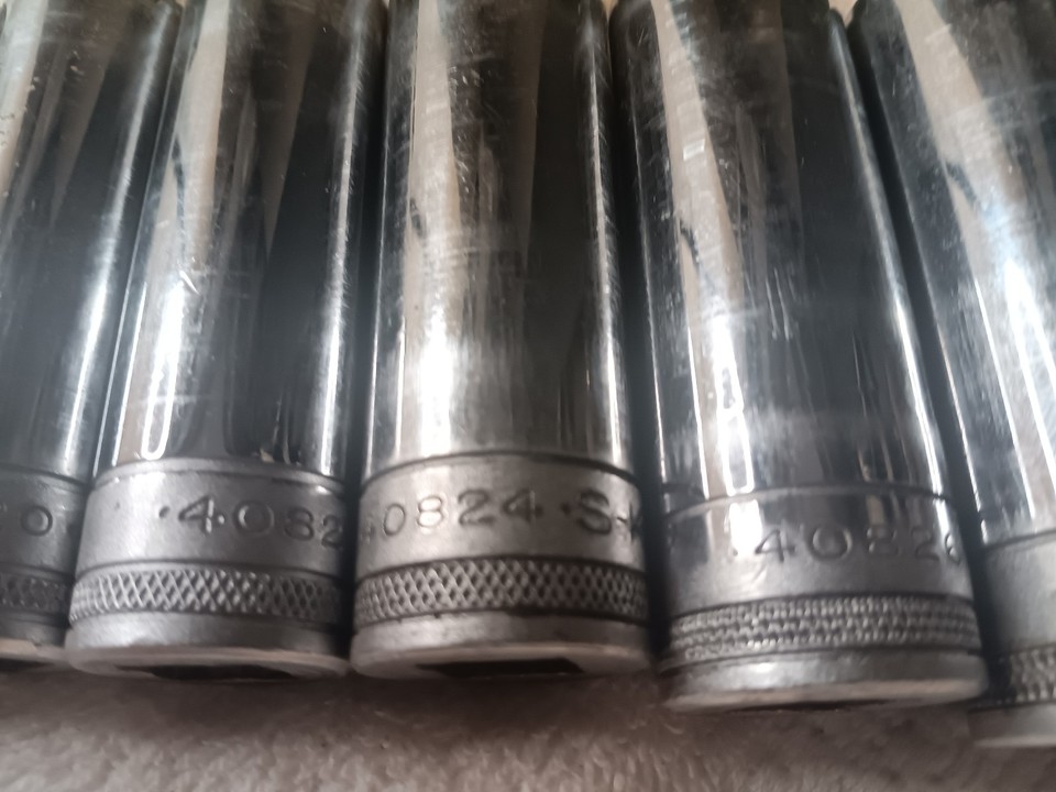 SK WAYNE SK TOOLS 1/2" DR 8 pc Deep Socket Set USA MADE | eBay