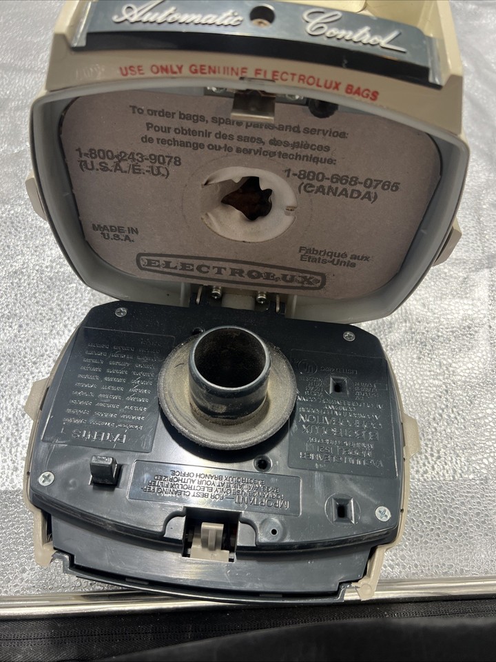 Vintage Electrolux Canister Vacuum 1521 Unit Only Excellent Conditon ...
