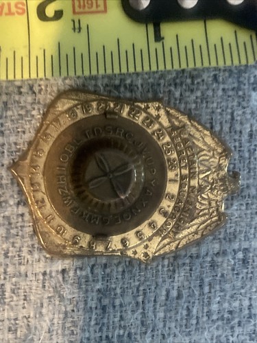 Original Ovaltine Premium Capt. Midnight's Secret Squadron Decoder ...