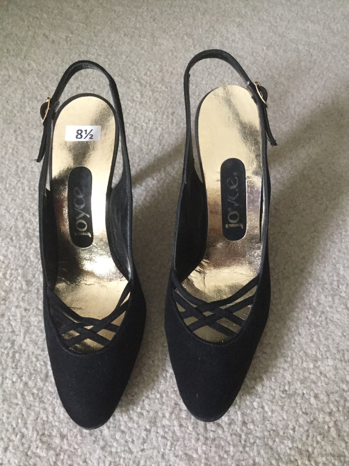 vintage joyce shoes sweden pump heel black, Sz 8.5 | eBay