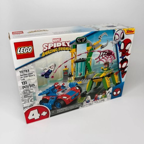 LEGO 10783 Marvel Spidey and His Amazing Friends Spider-Man at Doc Ock ...