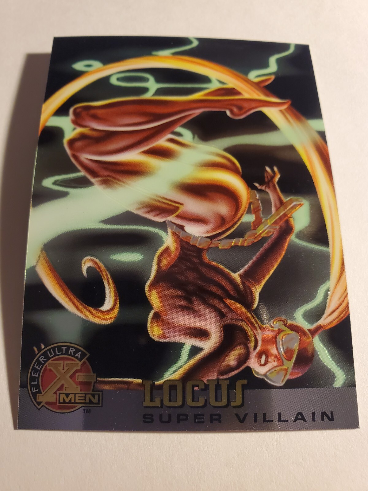 1995 Marvel Fleer Ultra X-Men All Chromium Super Villain #69 LOCUS ...