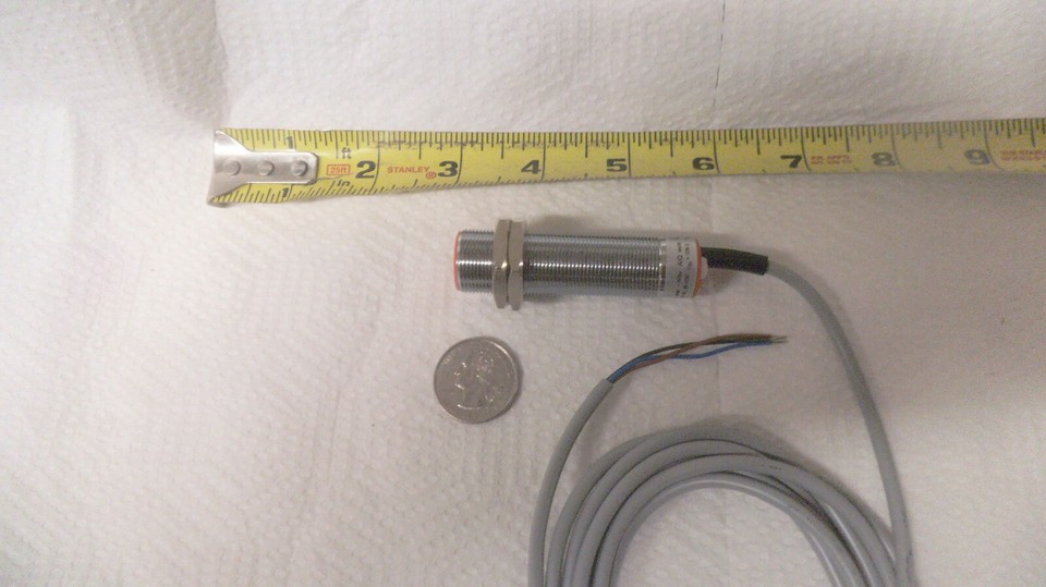 SIE Sensorik capacitive sensor SK1-8-M18-P-B-O normally closed 10-35vdc ...