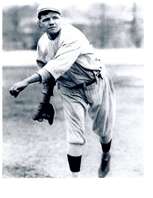 BABE RUTH NEW YORK YANKEES 8X10 PHOTO BASEBALL YANKEES HOF USA | eBay