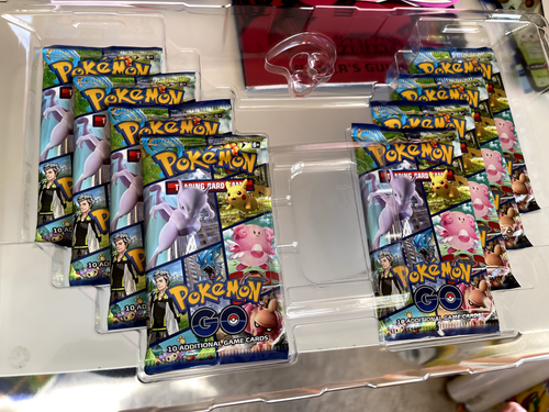 TCG CCG Pokemon GO x8 Pack Lot CLEAN Unsearched from Eevee Premium Kit ...