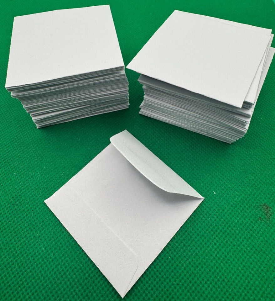 Small Paper Coin Envelopes 2x2 100 White For Collection Flips Sorting ...