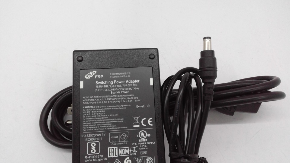 Genuine FSP Switching Power Adapter Sparkle Power FSP060-DHAN3 12V 5A ...