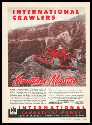 1946 International Harvester TD-18 Crawler Tractor "Mountain Master ...