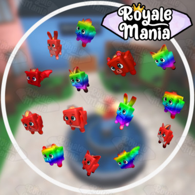 Roblox Murder Mystery 2 MM2 Godly Chroma and Regular Fire Pets Bundle | eBay