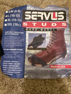Servus by Honeywell Work Studs Shoes Boots L Size 10-12 Black Used | eBay