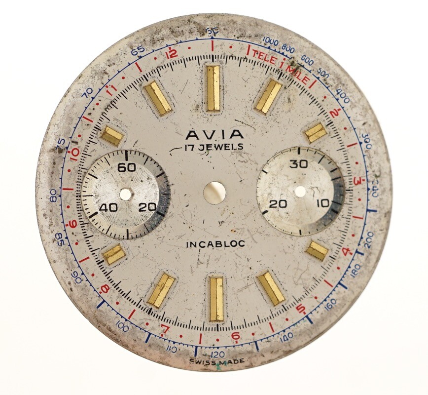 AVIA CHRONOGRAPH METAL WATCH DIAL AE82 | eBay