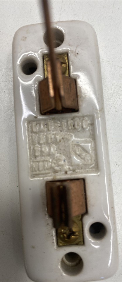 USA Porcelain Knife Switch Gas Engine Motor Buzz Coil Hit & Miss VTG Steam Punk | eBay