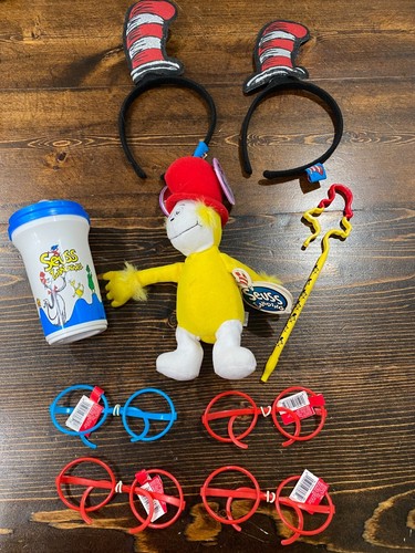 Dr Seuss Landing Sam I Am Bundle Kids Cup, Silly Glasses, Pen ...
