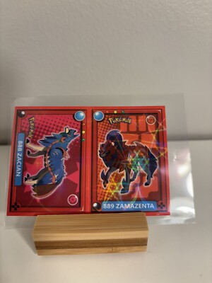 Pokemon Peru Vol 1 Pokedex Sticker: Zacian & Zamazenta | eBay
