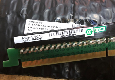 New Advantech AIMB-R43PF RISER AIMB-R43PF PCIe X16 Rev A101 989243PF20E | eBay
