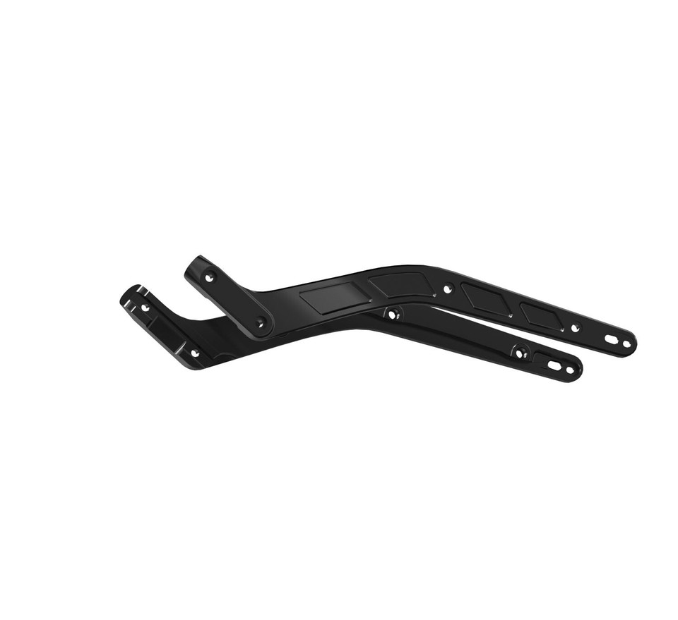 Black Rear Fender Support Struts for Harley Fat Bob Low Rider ST FXLRS ...