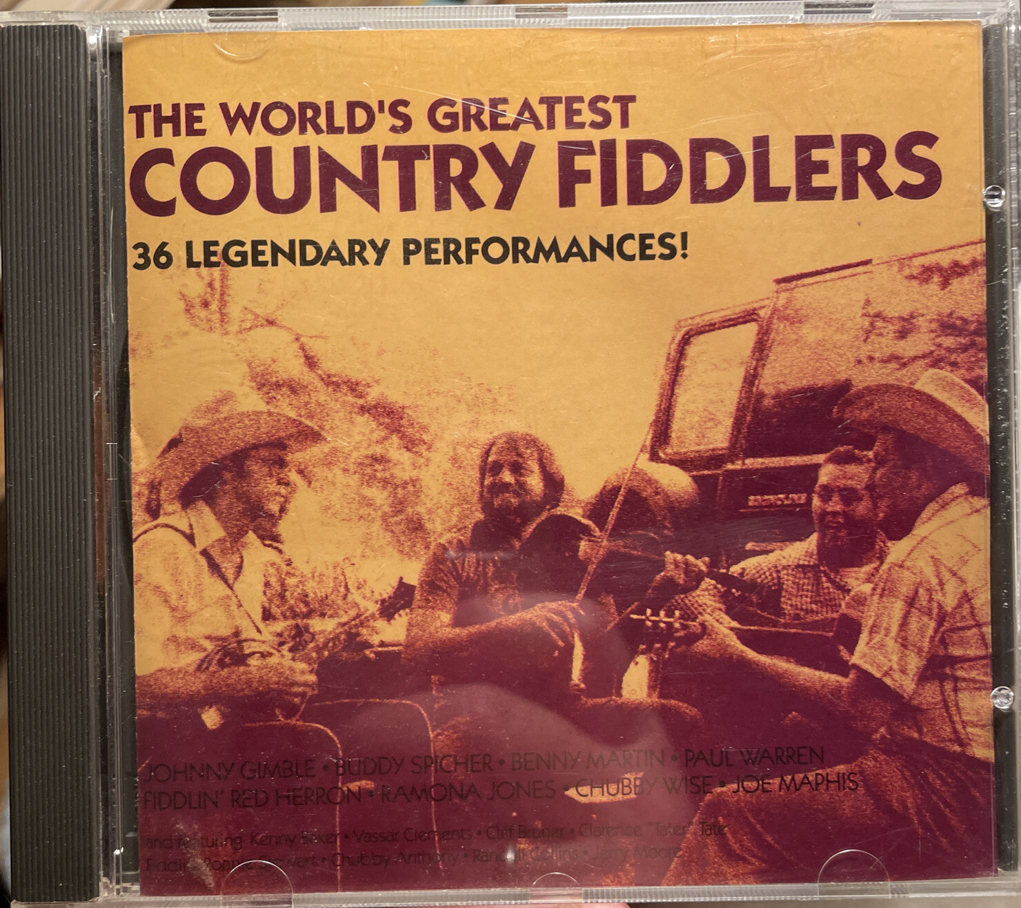 The Worlds Greatest Country Fiddlers CD 36 Legendary Performances! DISC ...