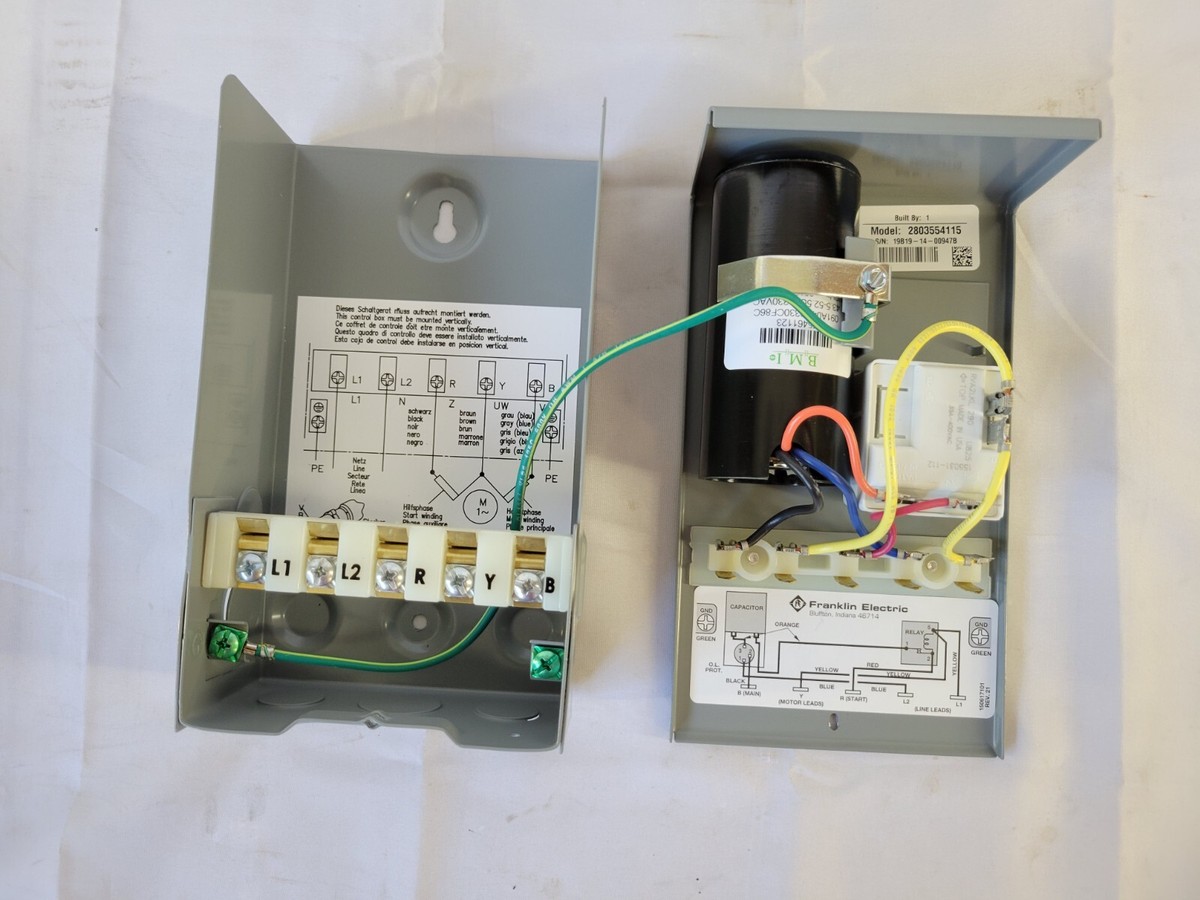 Document 5 Hp Franklin Control Box Wiring Pentair Replacement