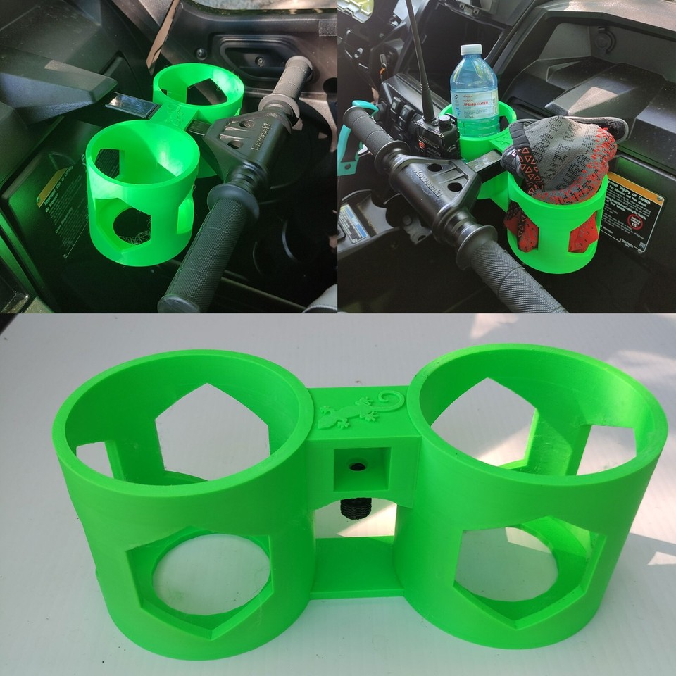 Kawasaki KRX 1000 T-Bar Grab Handle Cup Drink Holder with position lock ...