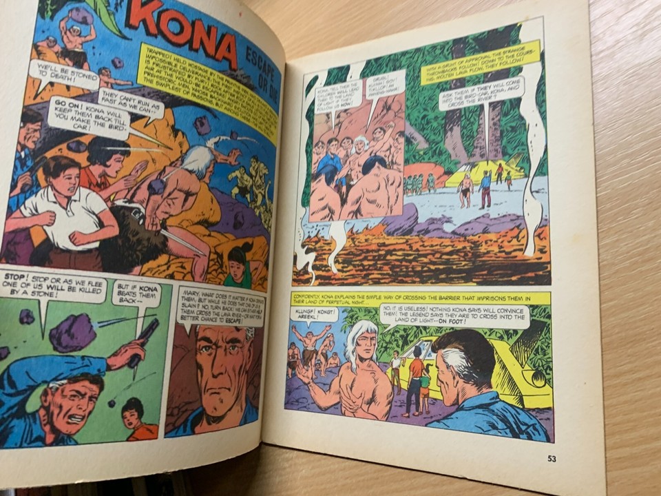 1965 "KONA MONARCH OF MONSTER ISLE COMIC ALBUM No1" ILLUSTRATED ANNUAL ...