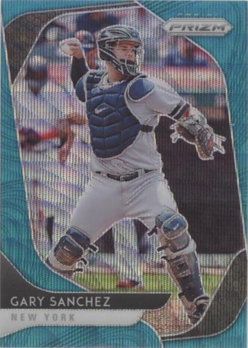 2020 Panini Prizm - Gary Sanchez #82 Teal Wave Prizm for sale online | eBay