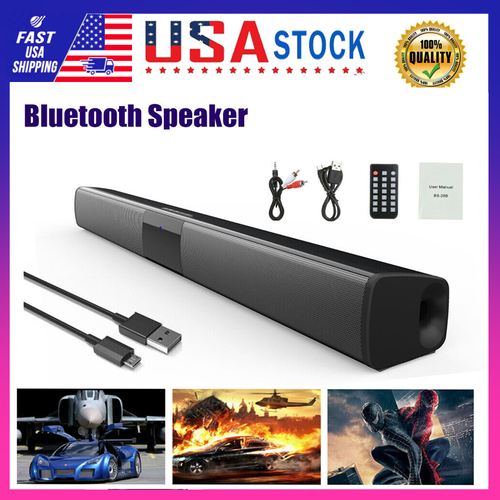 Wireless Bluetooth Sound Bar Miniature Rechargeable for Mobile Phones ...