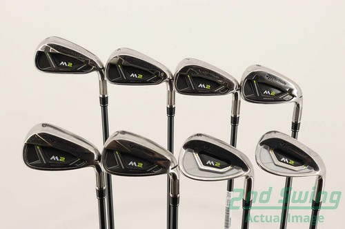 TaylorMade M2 Tour Iron Set 5-PW GW SW LW Graphite Senior Right +1" | eBay