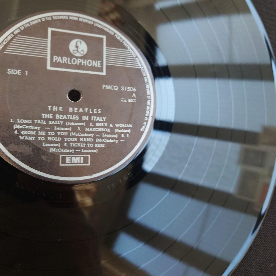 The Beatles Italy Vinyl Record PMCO 31506 Rare Israeli Version Used | eBay
