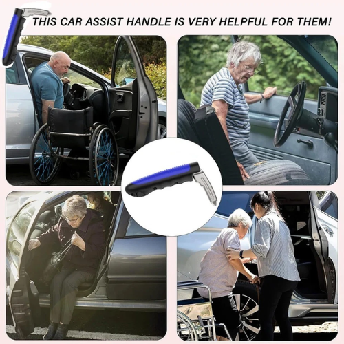 2 in 1 Car Door handle for Disabled Portable Car Cane Grab Bar Mobility ...