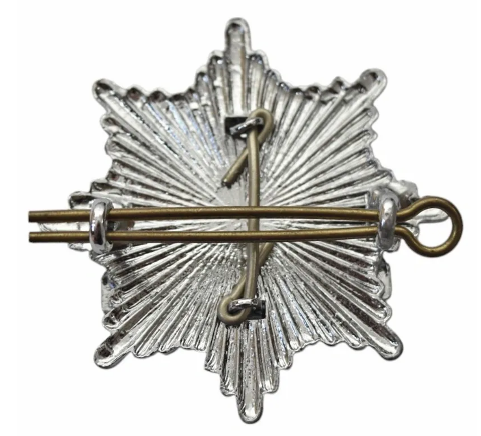 Vintage Obsolete West Midlands Fire Service Firemans Enamel Cap Badge ...