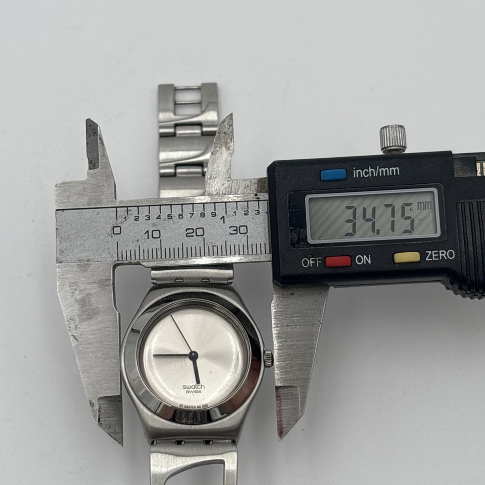 Swatch Irony SR726SW Stainless steel watch UNTESTED PARTS ONLY | eBay